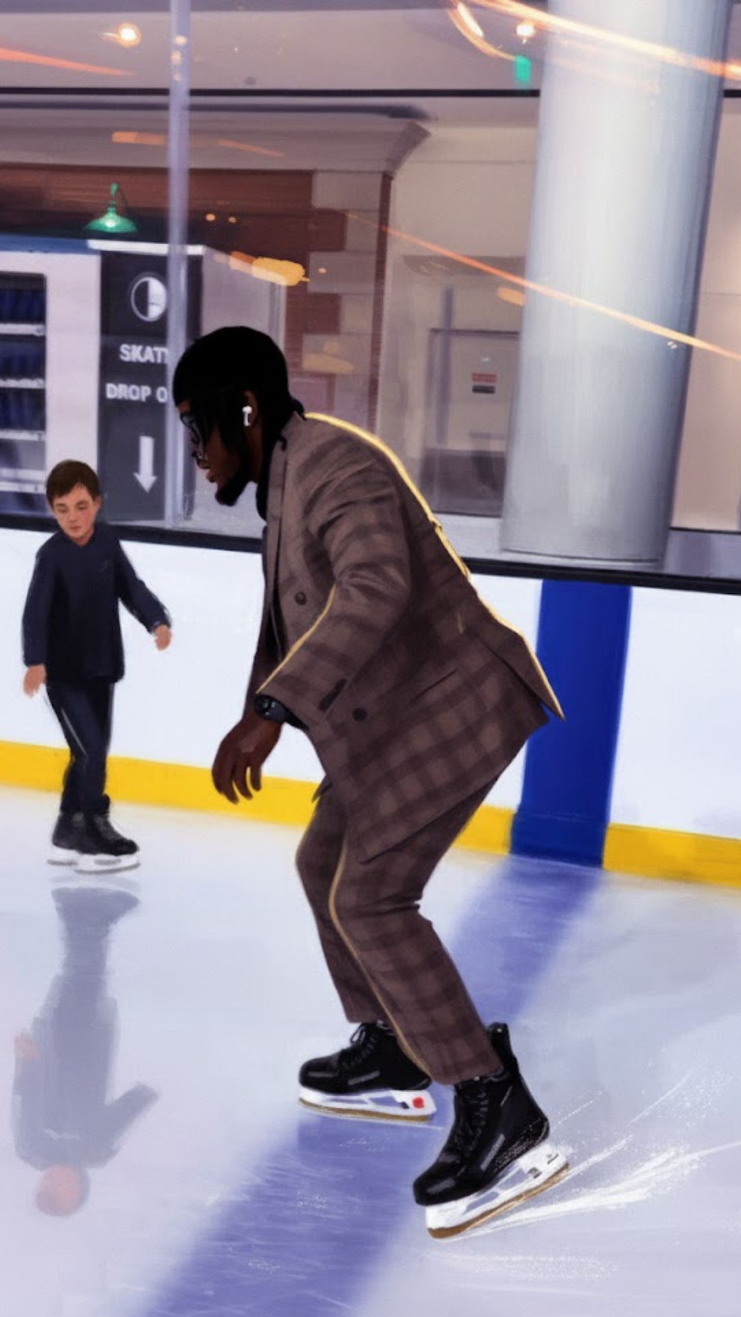 Spot the skaters: Different ice skating styles on the rink