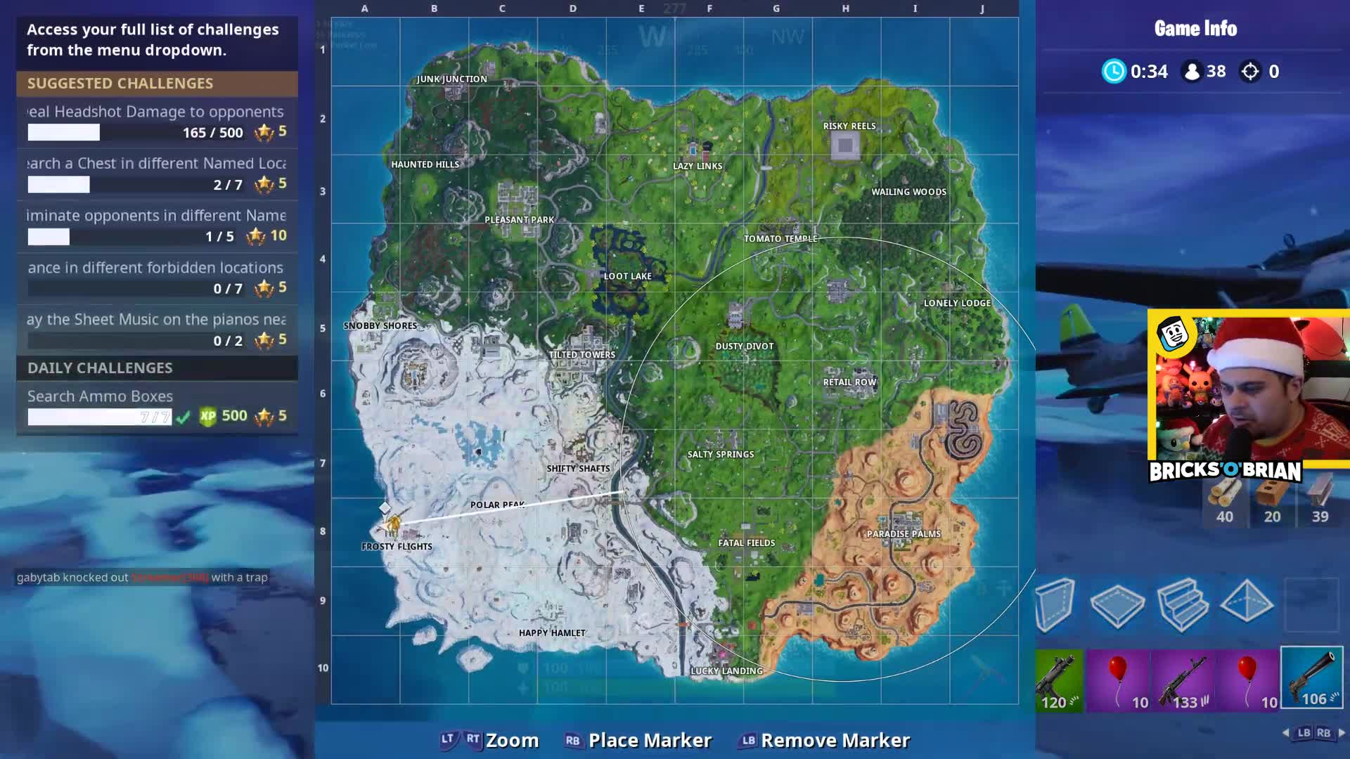 Forsty FliGHTS iNFILTRATION - Fortnite Battle Royale with Bricks 'O' Brian