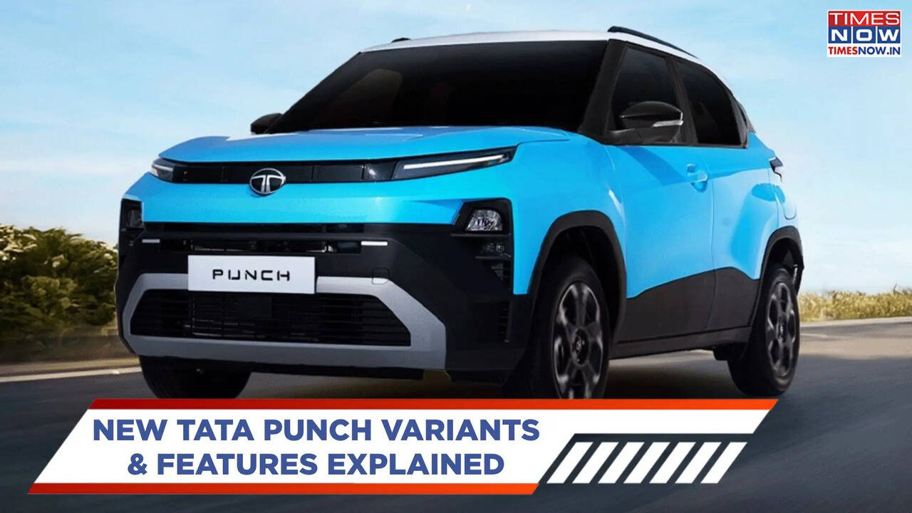 Tata Punch facelift variants, features revealed ahead of India launch ...