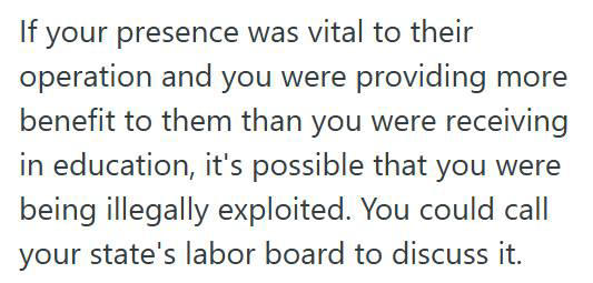 Intern took two days off for a doctor diagnosed allergic reaction, but ...