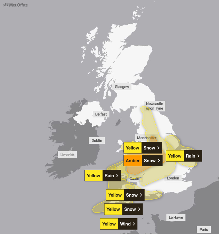 Storm Goretti live: Red weather warning issued by Met Office