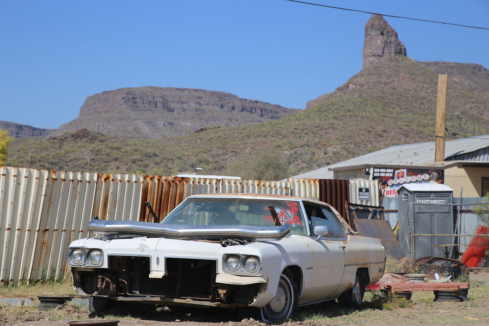 The junkyard discoveries of Black Canyon, Arizona