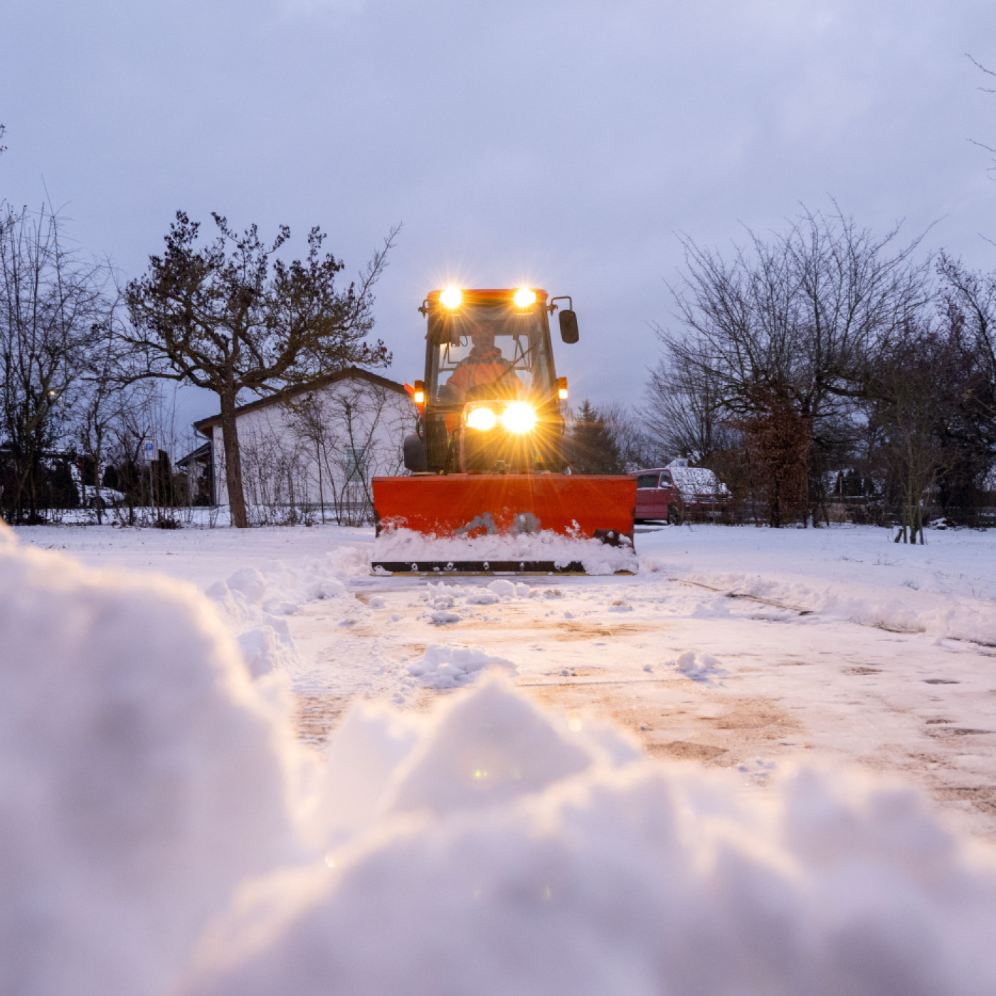 Deutschland rüstet sich für massive Schneefälle