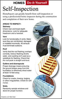 Do construction inspections yourself