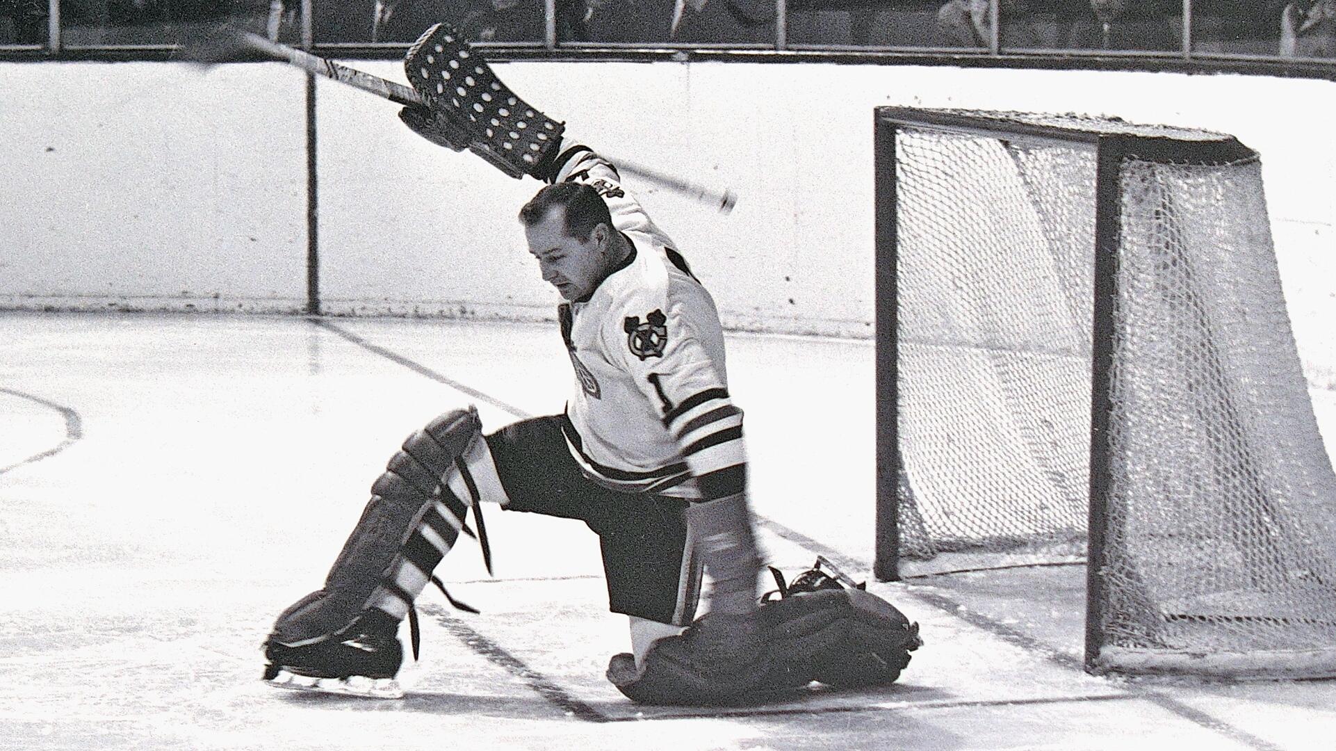 Glenn Hall, record-setting Hall of Fame goaltender and Blackhawks ...