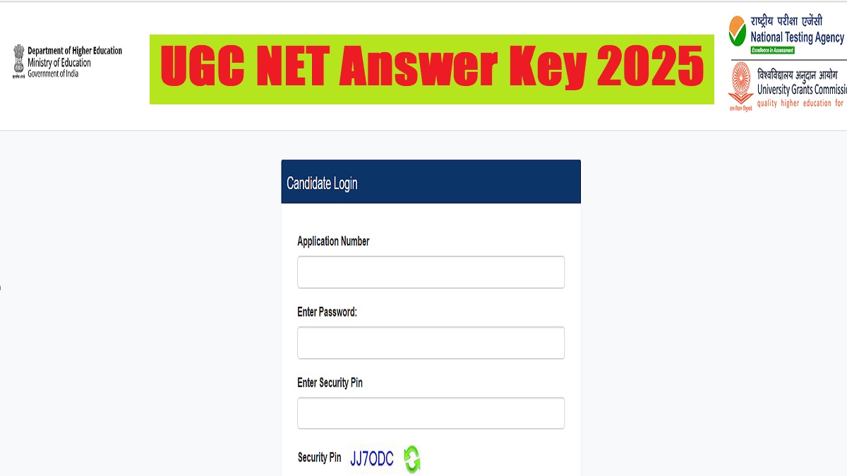 UGC NET answer key December 2025 releasing soon at ugcnet.nta.nic.in ...