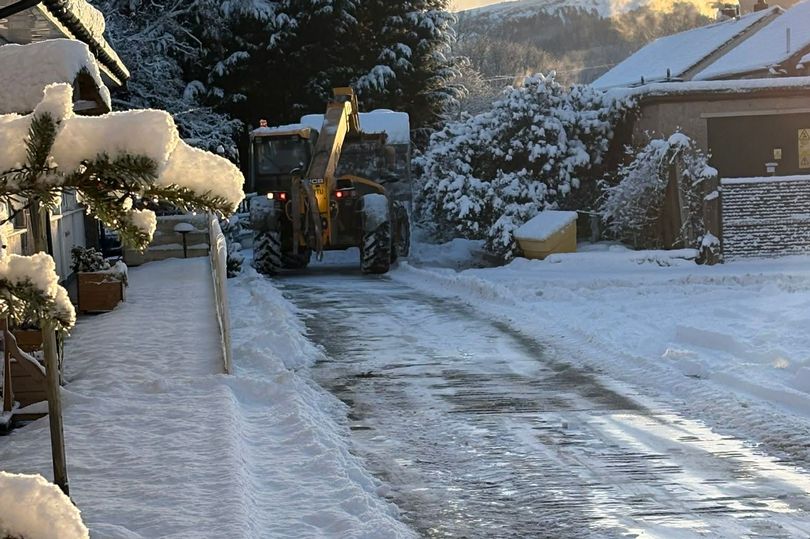 The North Wales roads still impacted by snow as Storm Goretti sweeps in