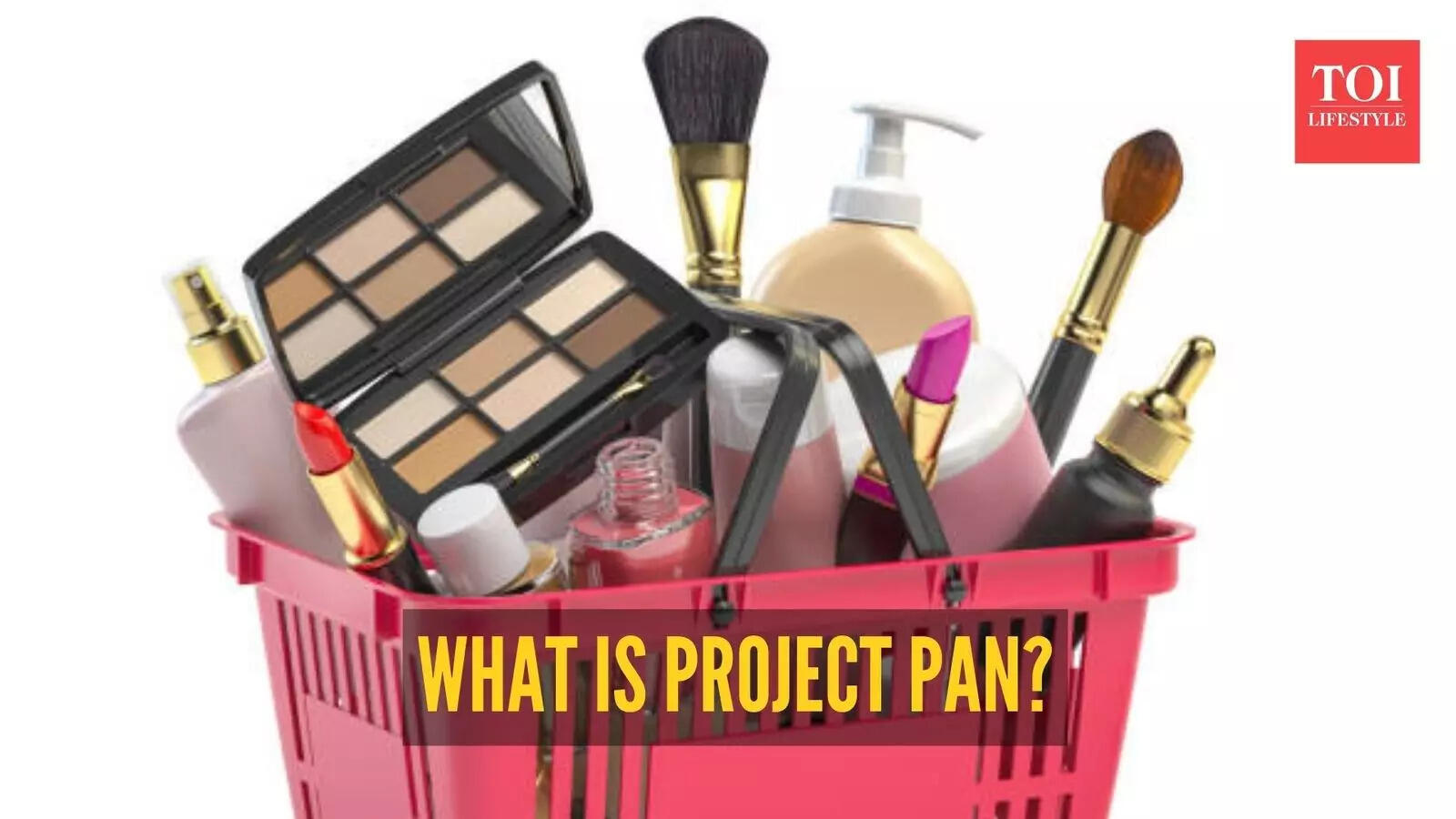 Project Pan: The beauty trend that destroys impulse shopping