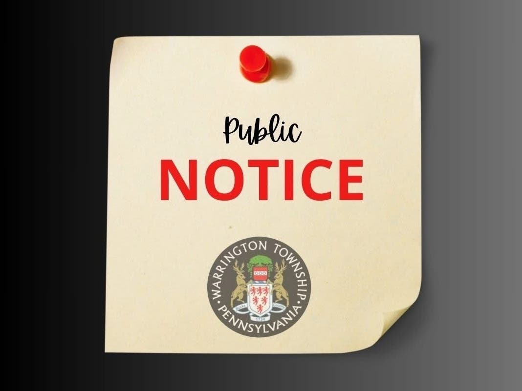 Blasting scheduled today at Warrington Township quarry