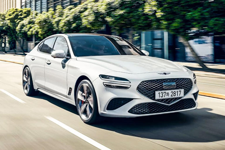 Genesis G70 braces for impact: The 2026 sports sedan gets a heavier ...
