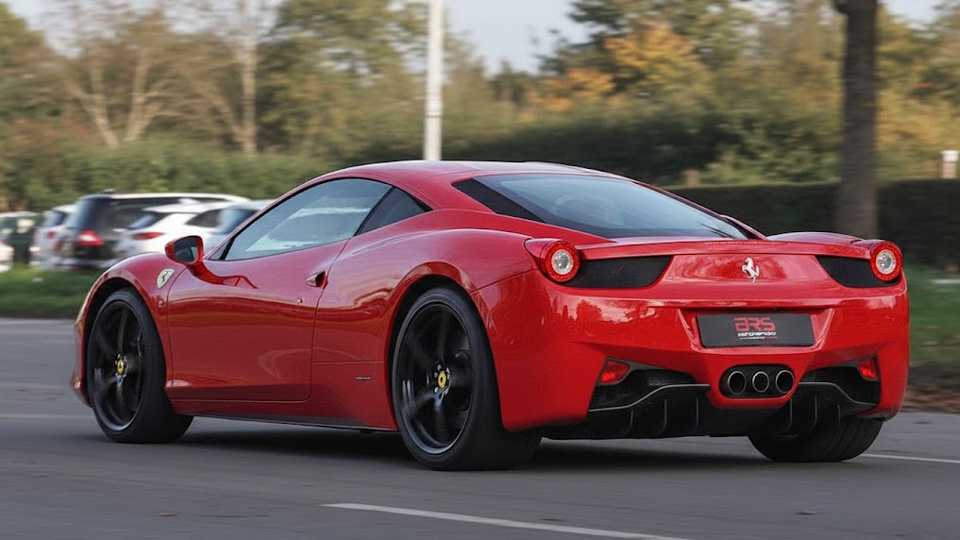 Ferrari 458 Italia puur geluid op de weg