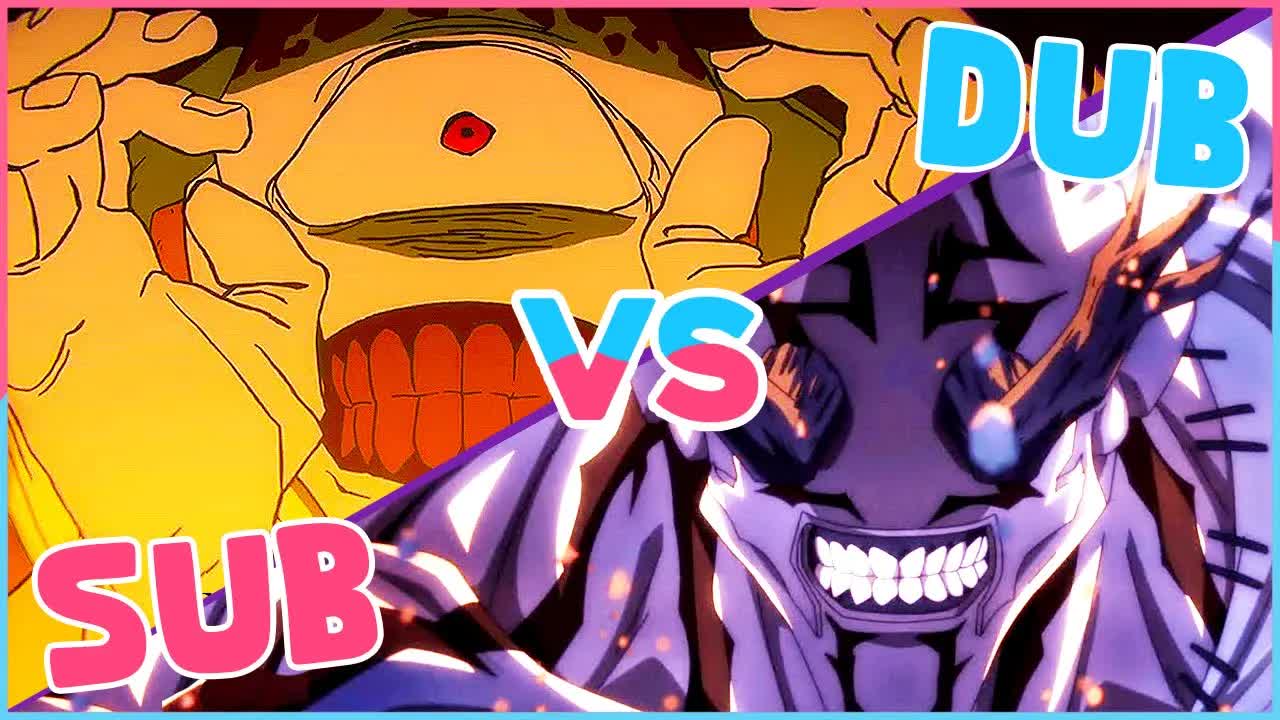 Jogo and Hanami | Normies decide: Sub vs dub | Jujutsu Kaisen