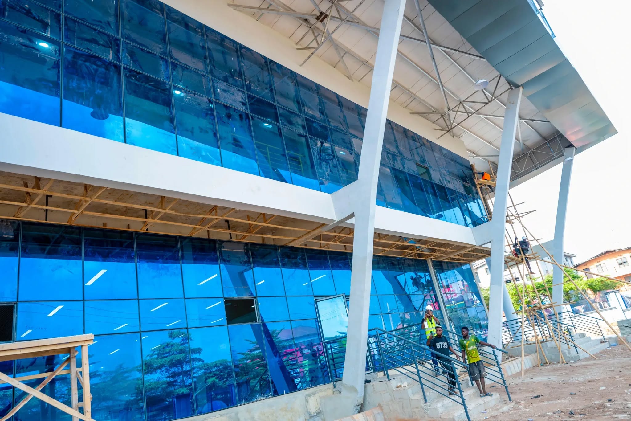 Otti inspects bus terminal as project nears completion