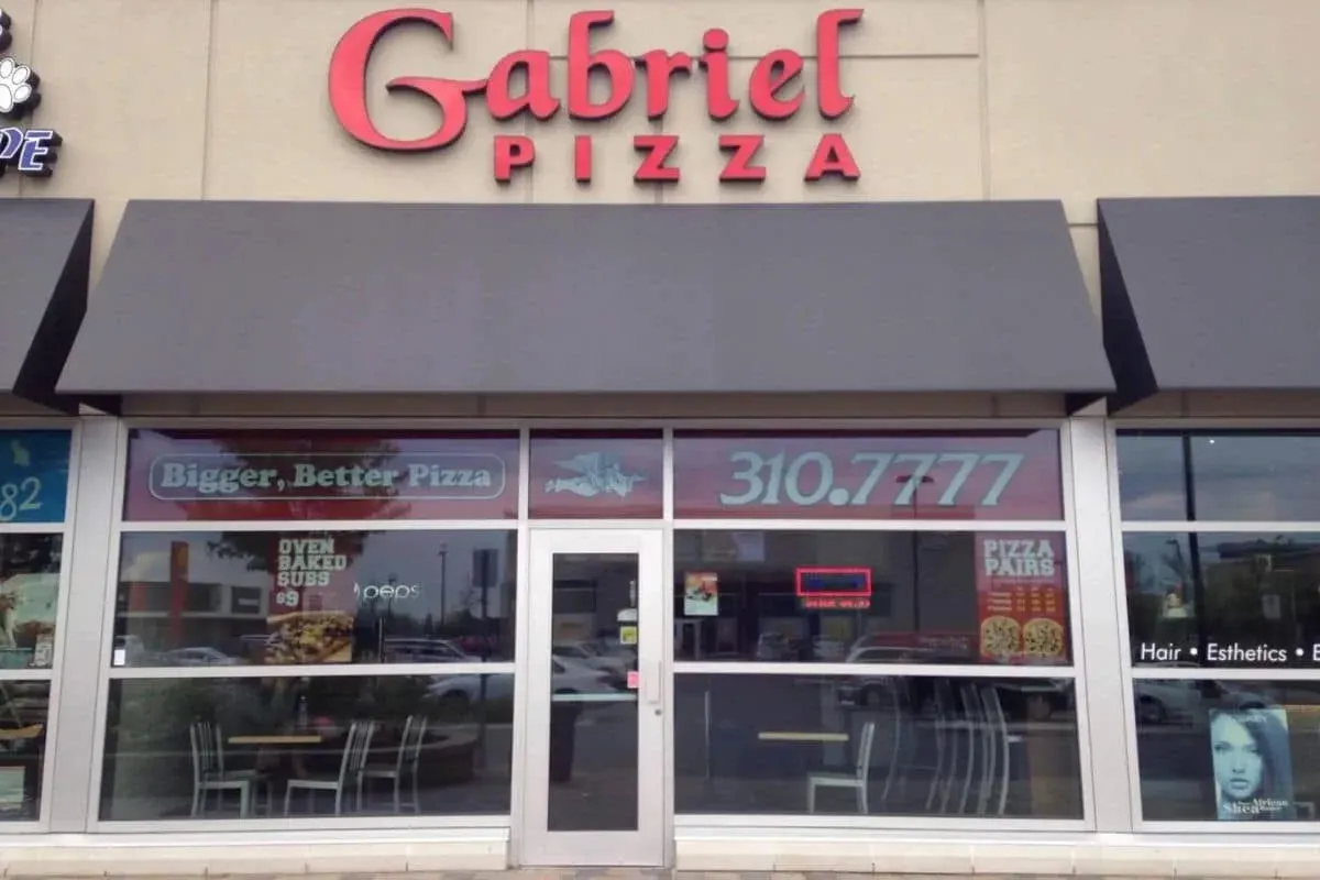 Gabriel Pizza Menu Price With Calories [Updated 2026]