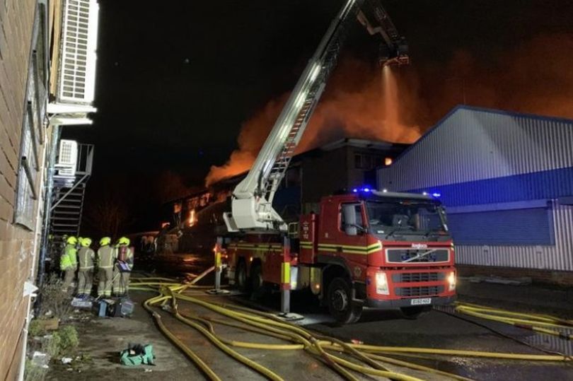 Coventry fire crews among 14 engines scrambled to huge blaze in Birmingham