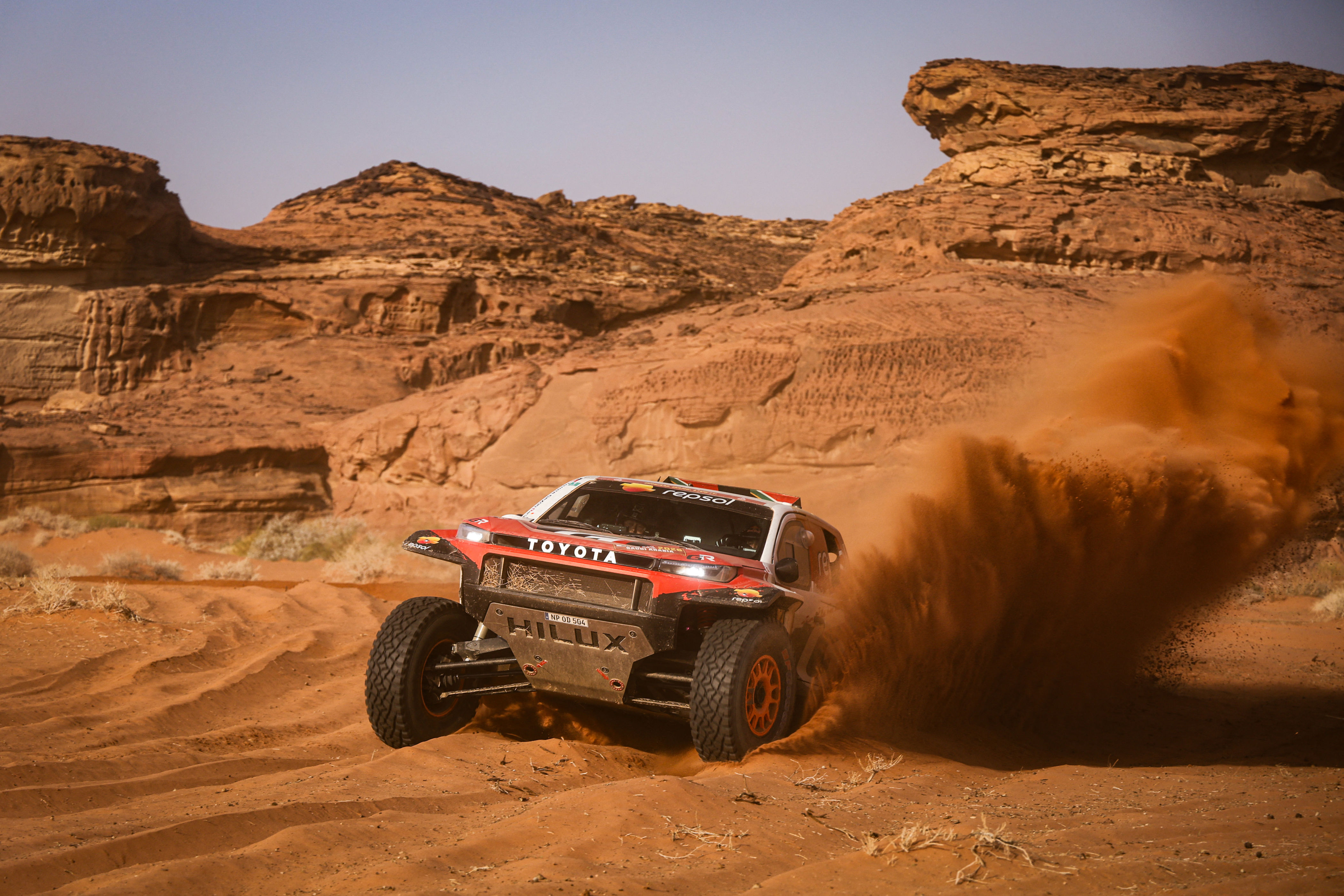 Lategan dominates stage four of Dakar Rally