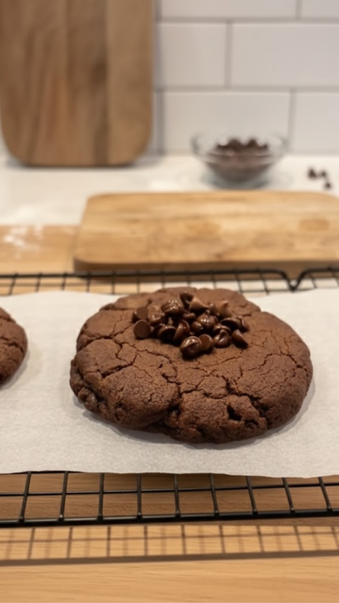 Soft & chewy chocolate chip brownie cookies recipe