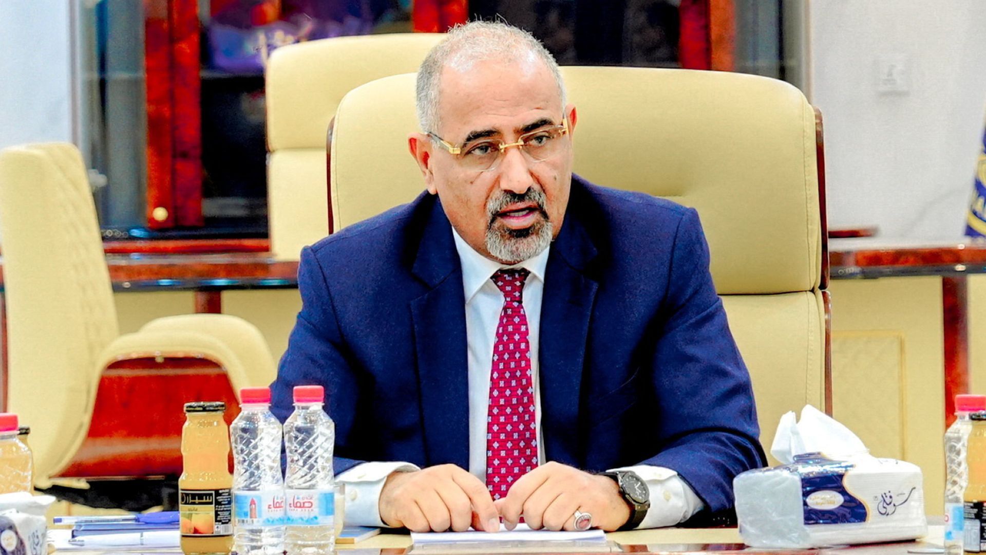 Yemen's Saudi-led coalition says STC’s al-Zubaidi fled to UAE via ...