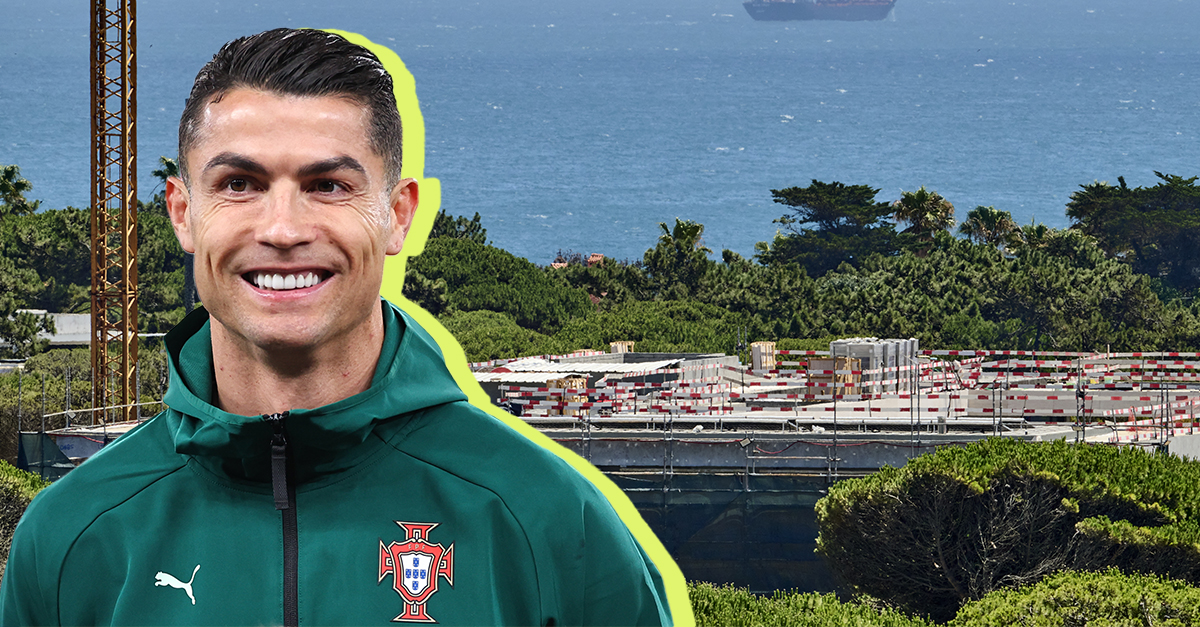 Mansão de Ronaldo em Cascais está pronta - custou mais que o previsto