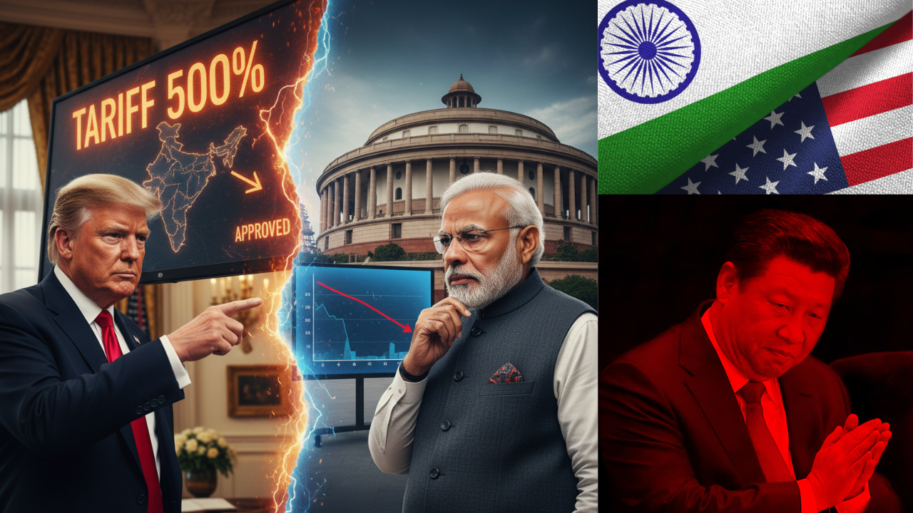 500% tariff threat on India: Should Delhi be worried after Trump’s ...