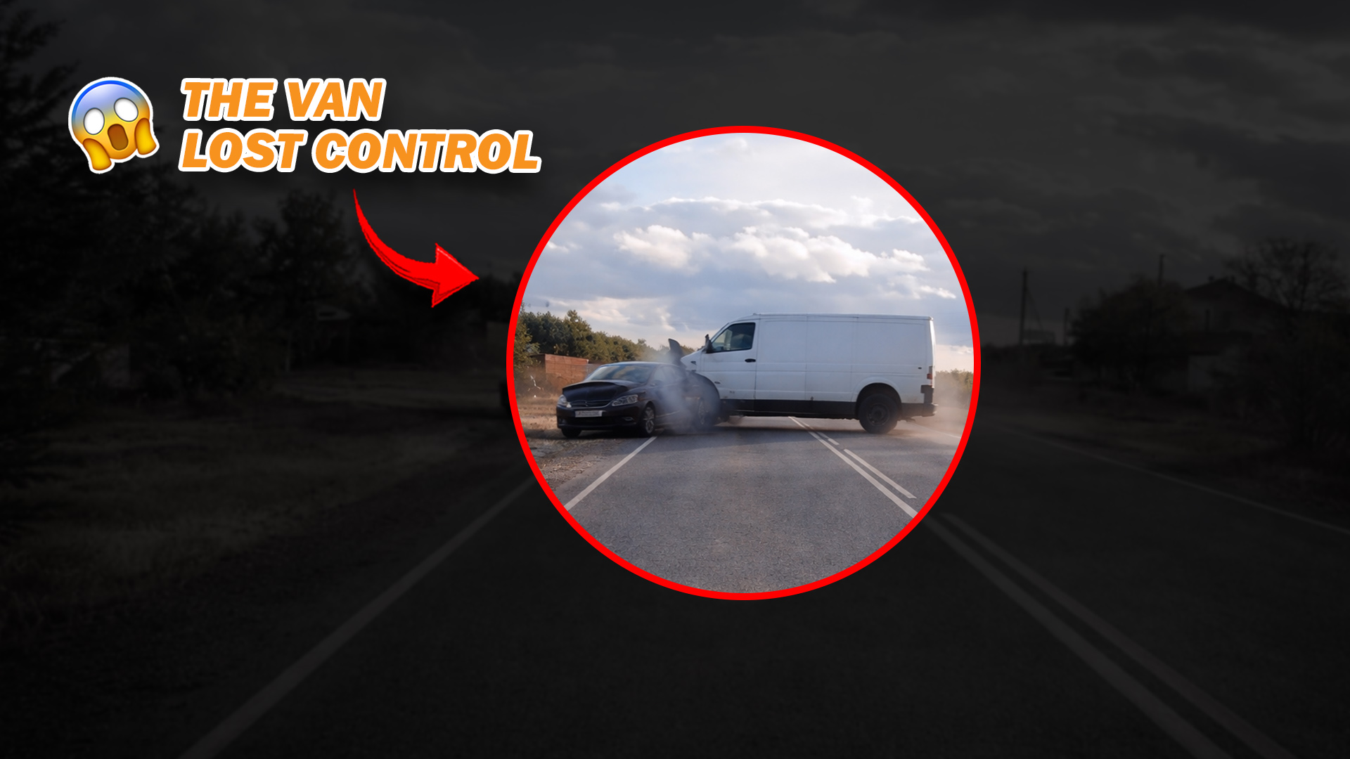 Car slides and causes a crash while speeding