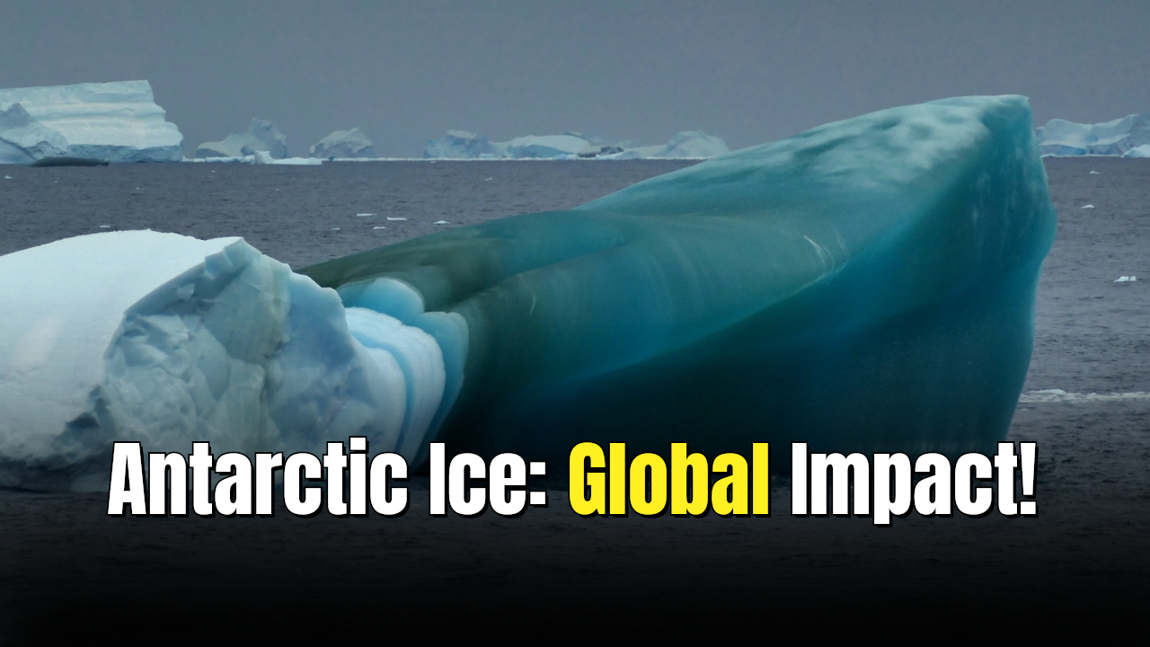 Melting Antarctic ice could cripple a deep ocean climate engine