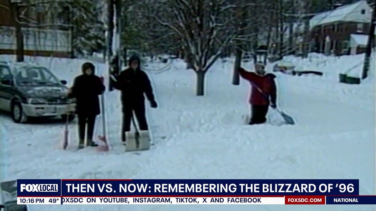 A look back: Remembering the DC blizzard of 1996