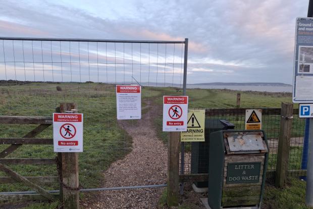 Closures of cliff extended due to 'ongoing vandalism' of safety measures