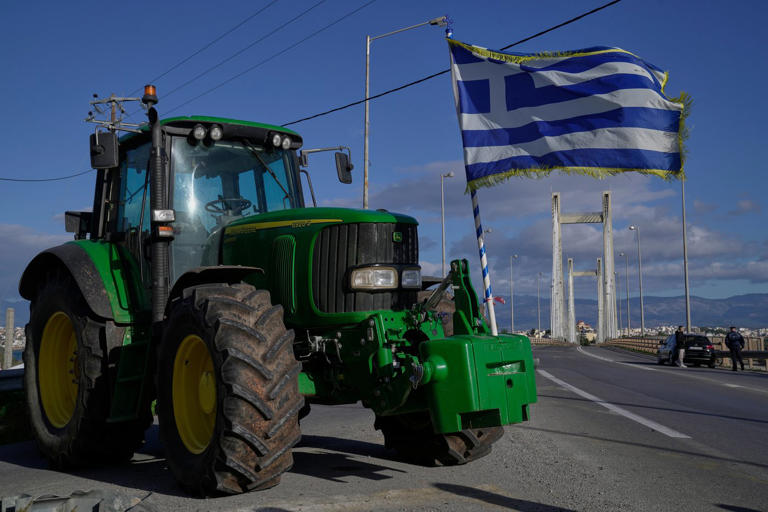 Farmers block highways across Greece in protest over rising costs and ...