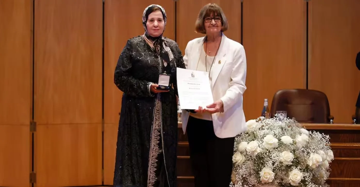 Morocco’s ambassador to Chile awarded university presidential medal