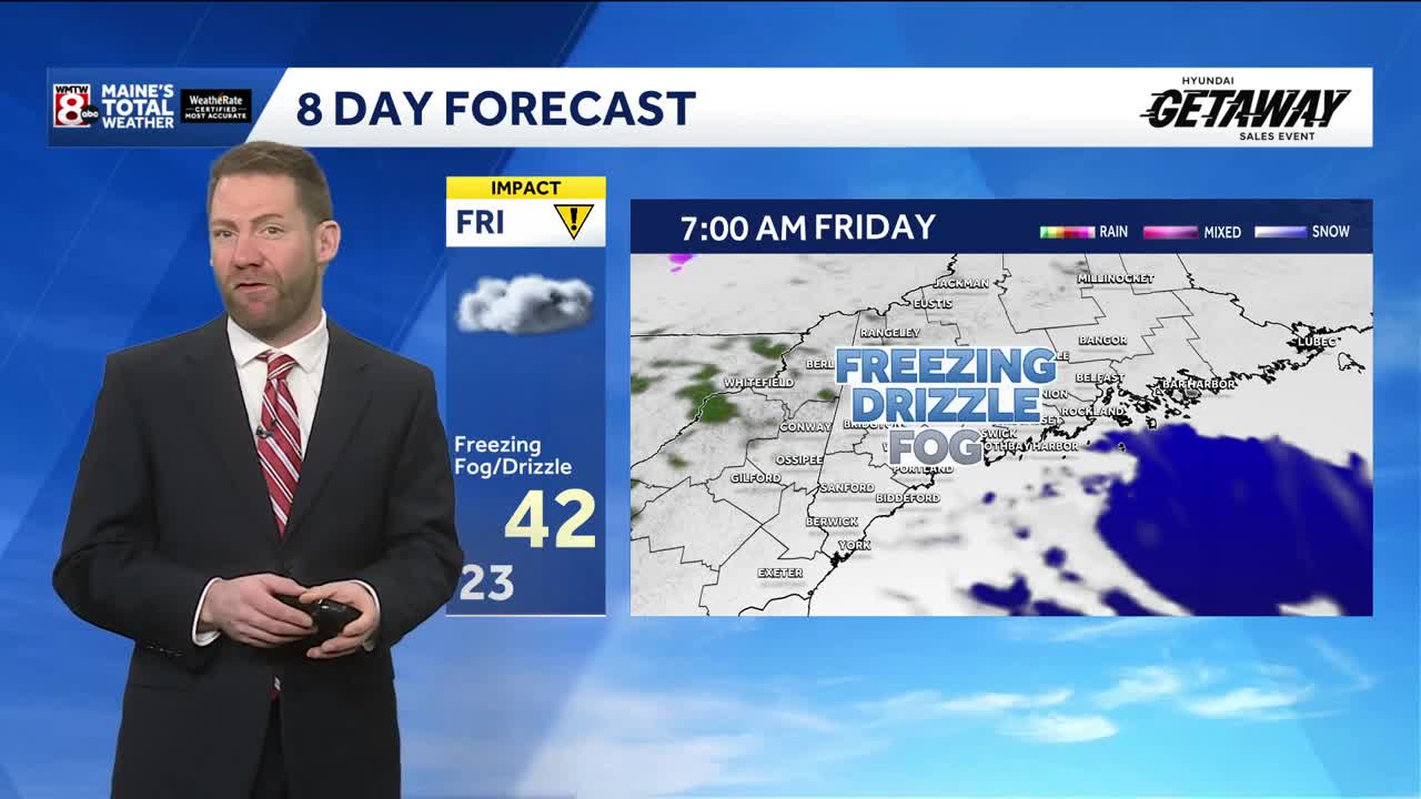 Freezing fog Friday & more winter weather this weekend (1/8/2025)