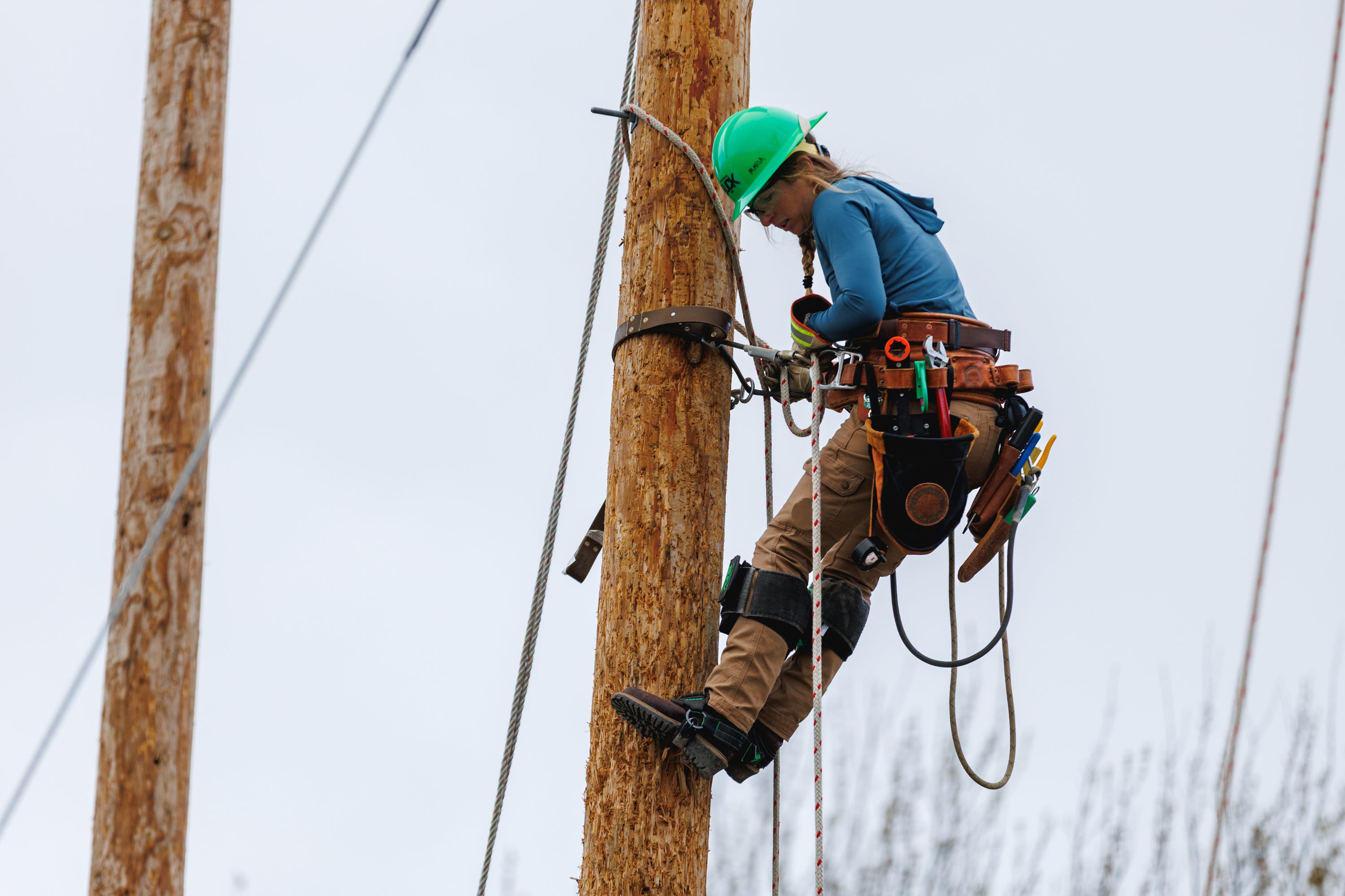 Interested in being a lineworker? SUNY Broome opens up training program