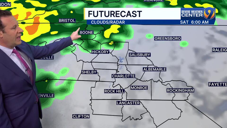 Thursday morning's forecast with meteorologist Keith Monday