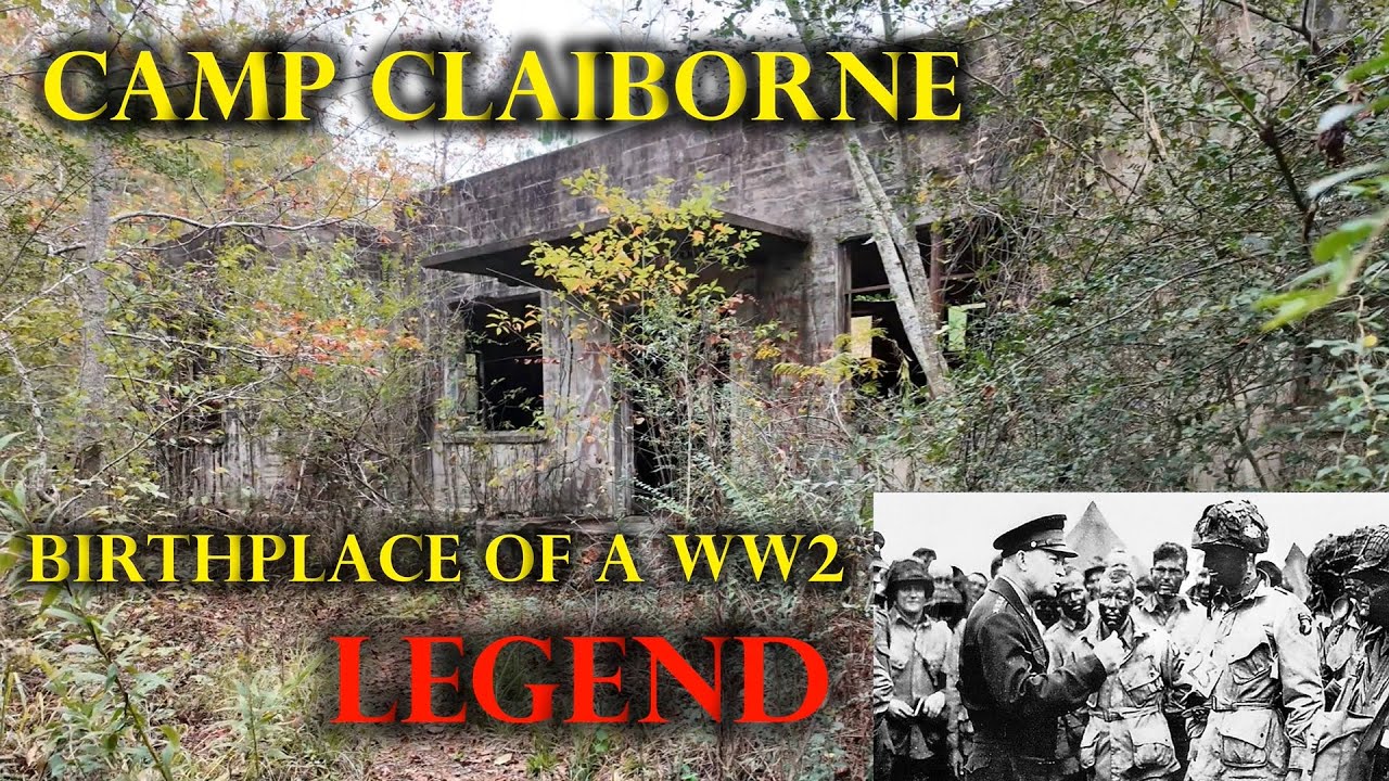 Ruins of lost WW2 military base crumbling in Louisiana forest; Camp ...