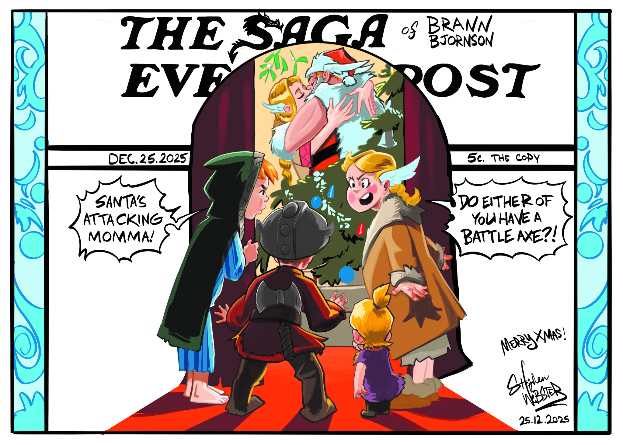 The saga of Brann Bjornson by Stephen Webster