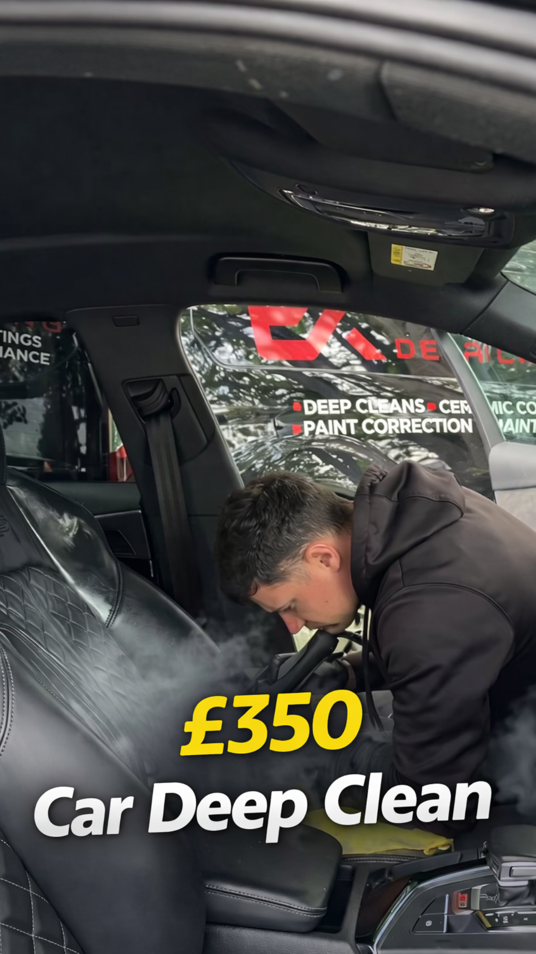 £350 car deep clean done in just 5 hours