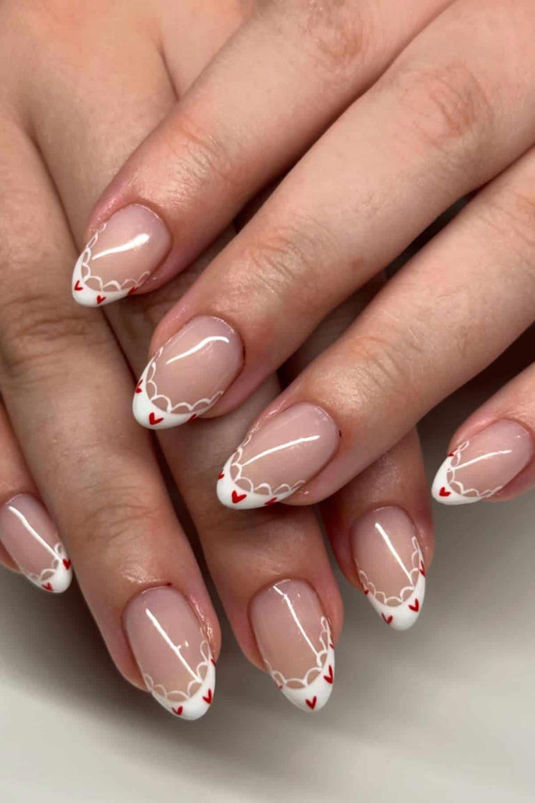 50 short Valentine’s nail ideas that look sweet and stylish