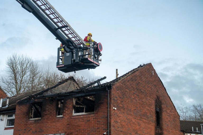 12 pictures show devastating aftermath of fire ravaged home at Clayton ...