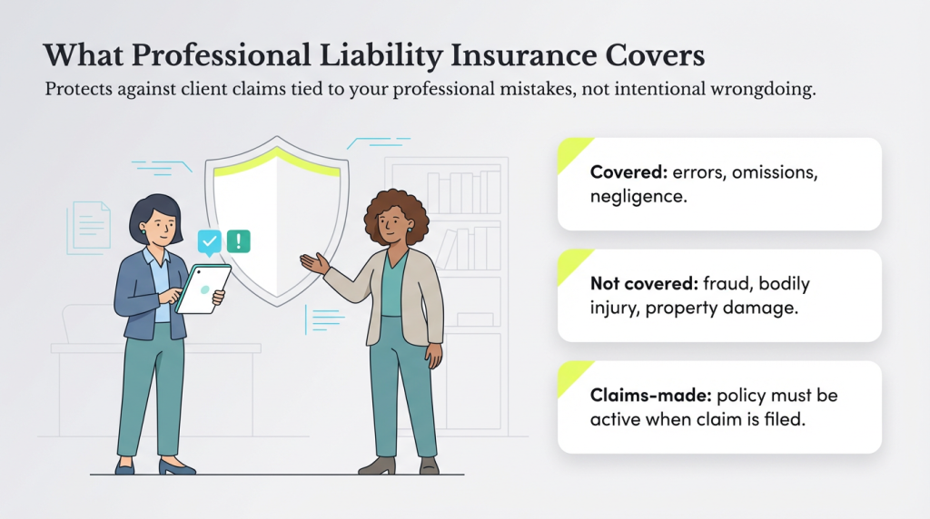 What is professional liability insurance?