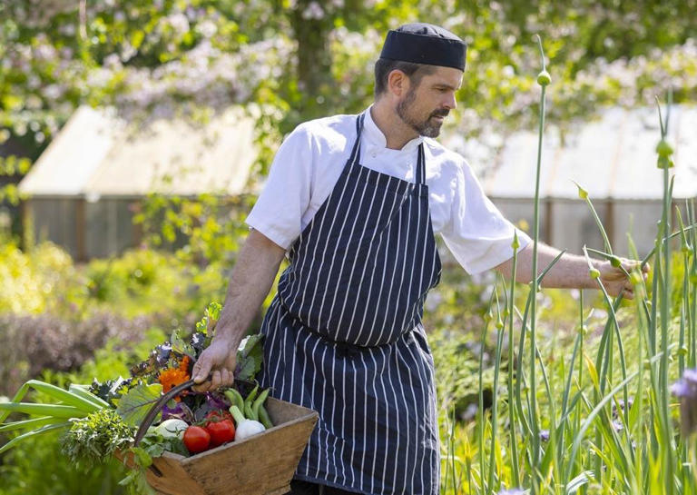 Fred Sirieix visits Mount Congreve as estate unveils new garden-led ...