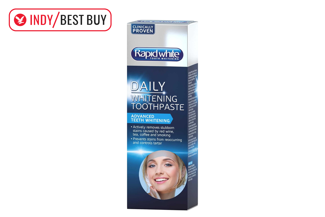 Best whitening toothpastes in 2026, tried and tested