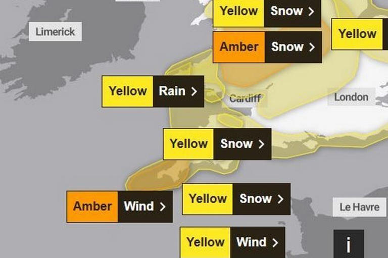 Storm Goretti Met Office weather warning update with flying debris and ...