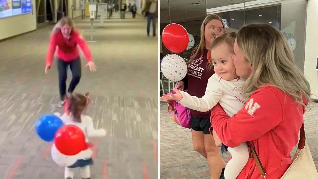 Navy mom thought friends were picking her up at the airport until she ...
