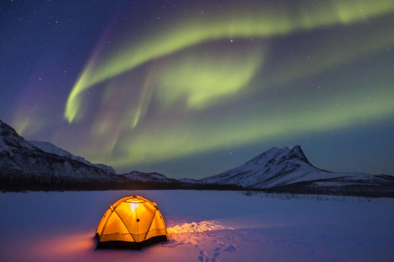 Auroras may be visible across 15 states tonight as solar activity ...