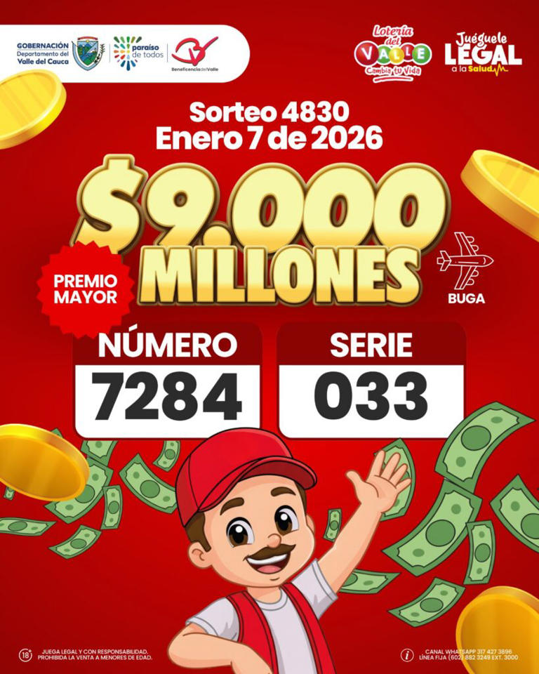 Resultados de las loterías de Meta, Manizales y Valle: números que ...