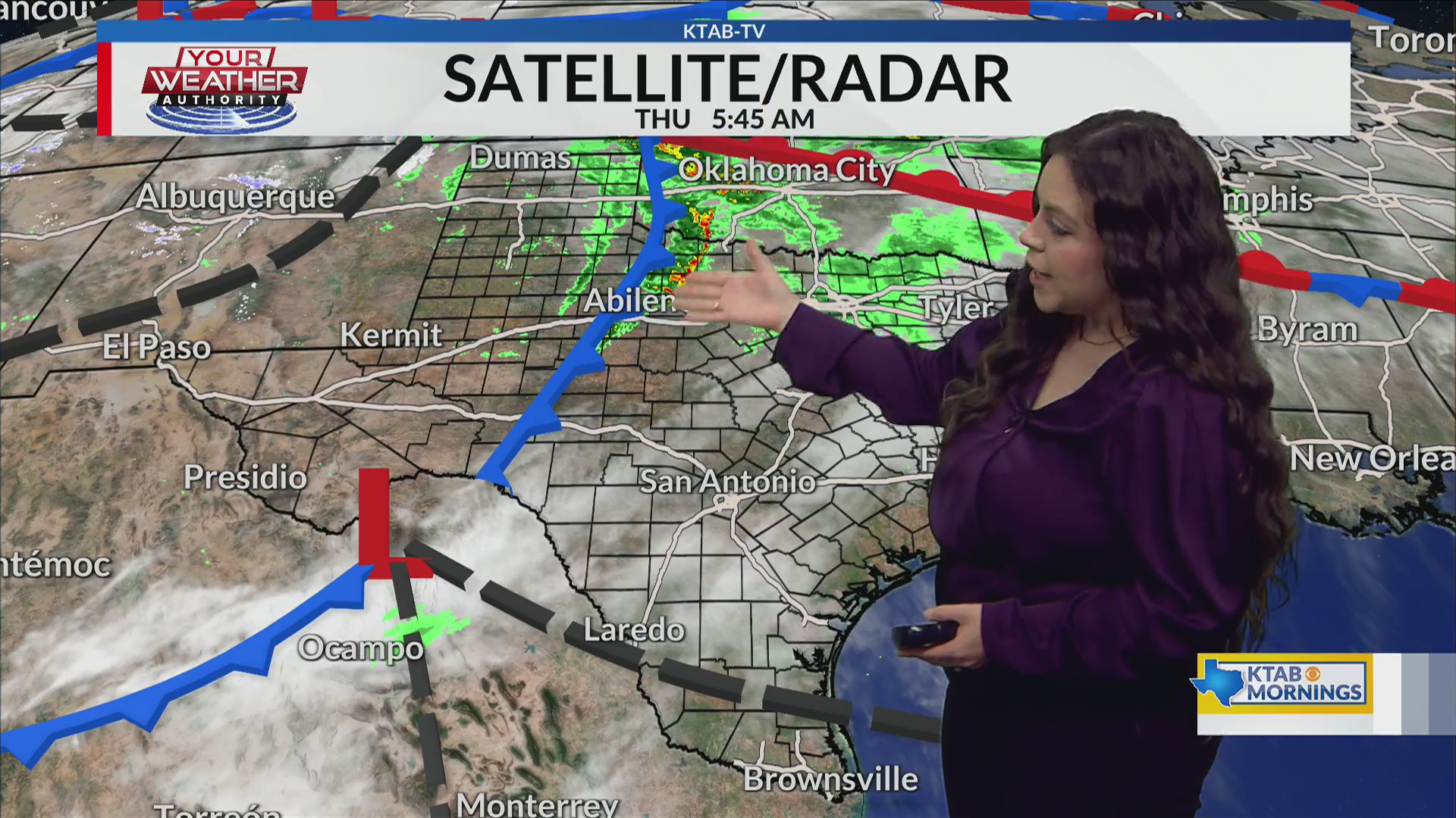 Wake-up weather: Liquid water is falling from the sky... for 5 minutes