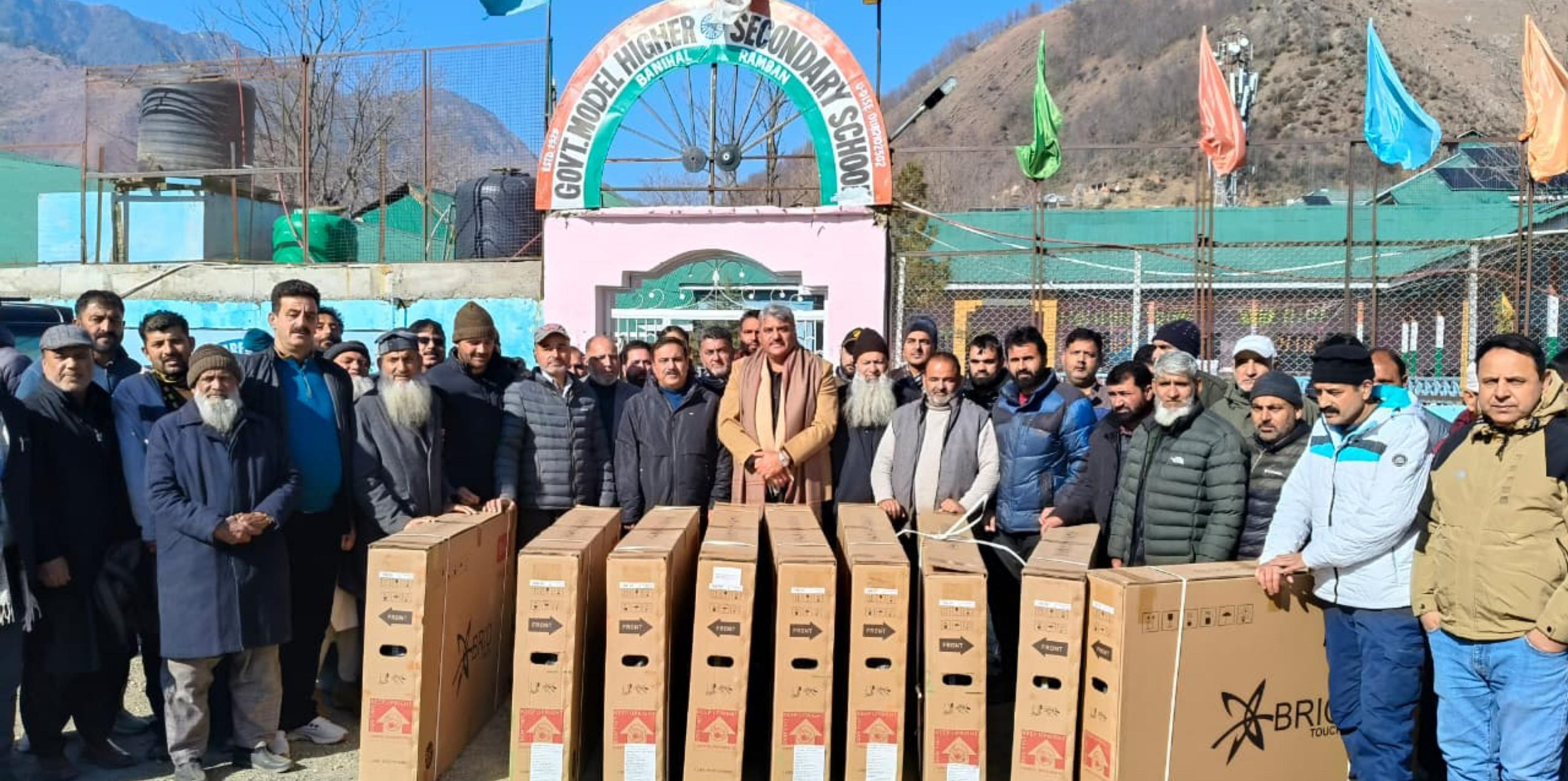 MLA Sajjad Shaheen distributes digital smart boards to 30 educational ...