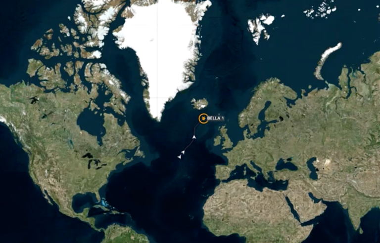 New Coast Guard video shows pursuit of sanctioned oil tanker Bella 1