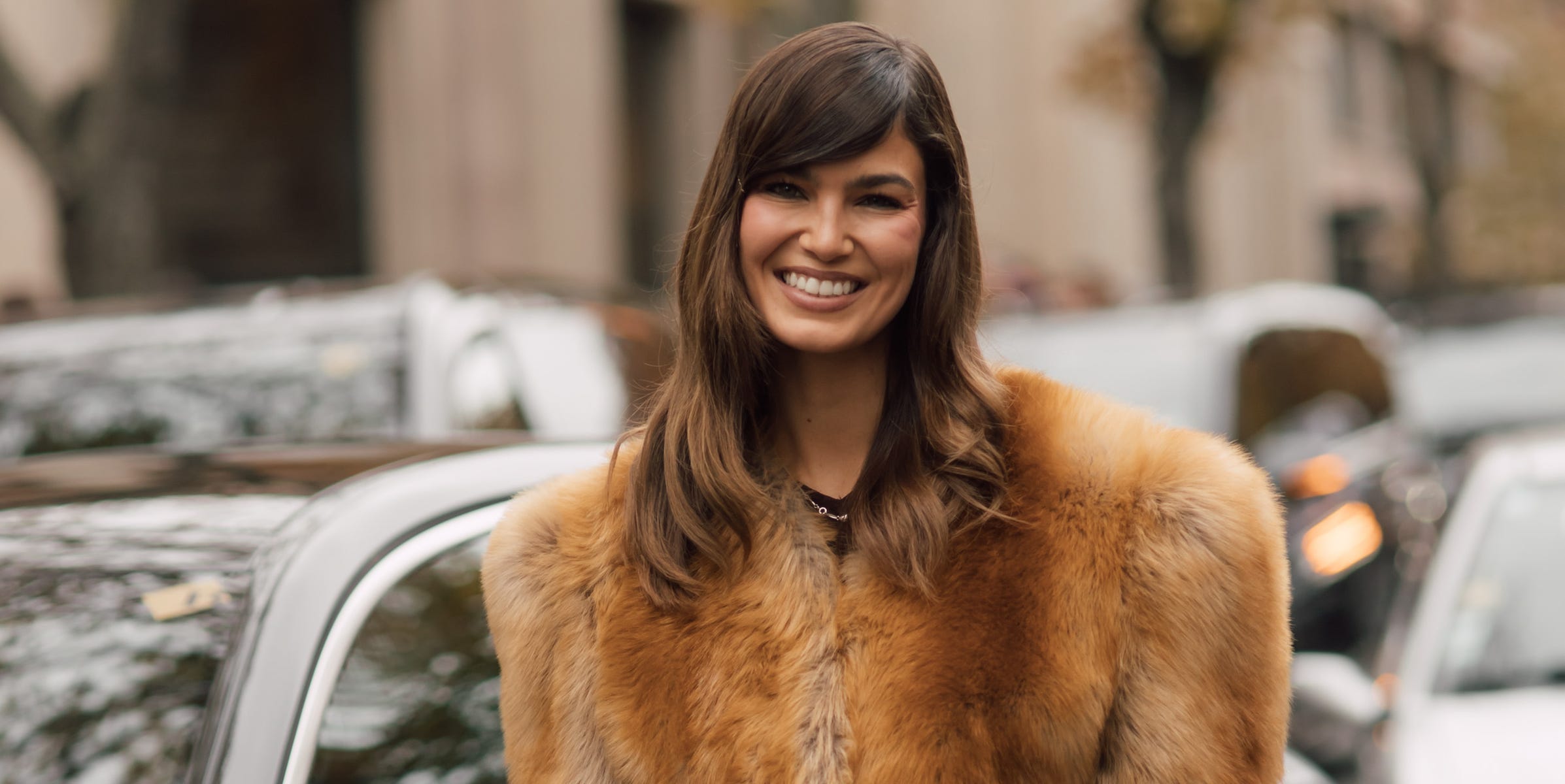 Mid-length hair with a fringe is winter's biggest trend, here's how to ...