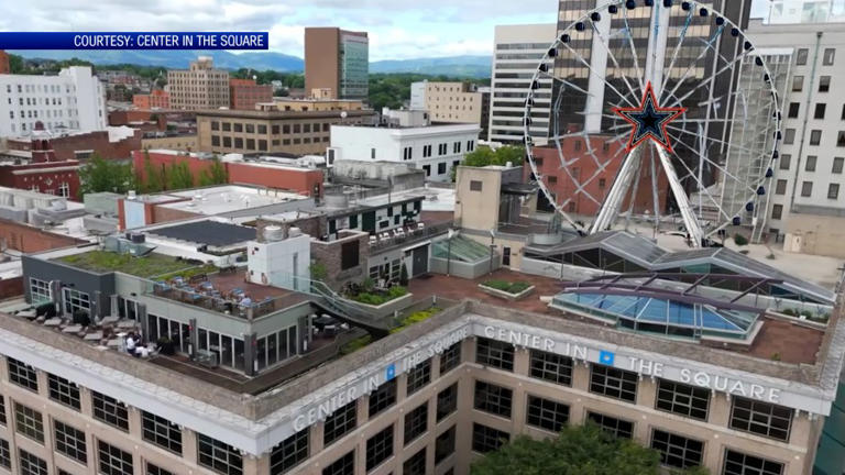 Center in the Square considering rooftop Ferris wheel